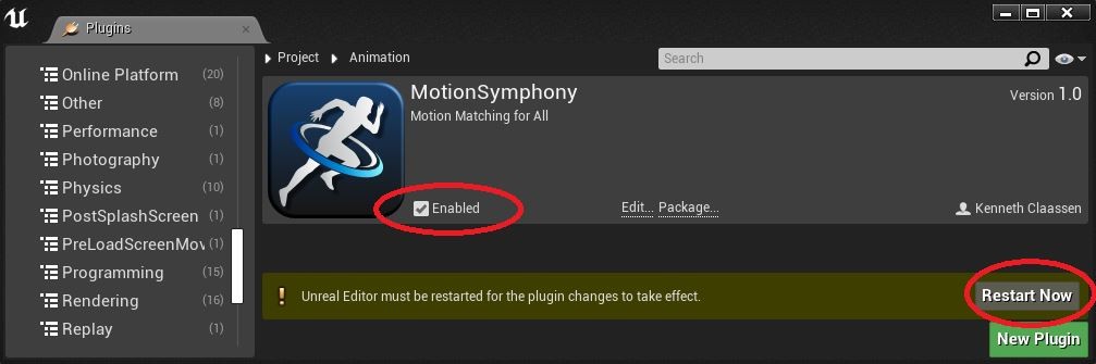 Installing the Plugin – Motion Symphony – Wikiful