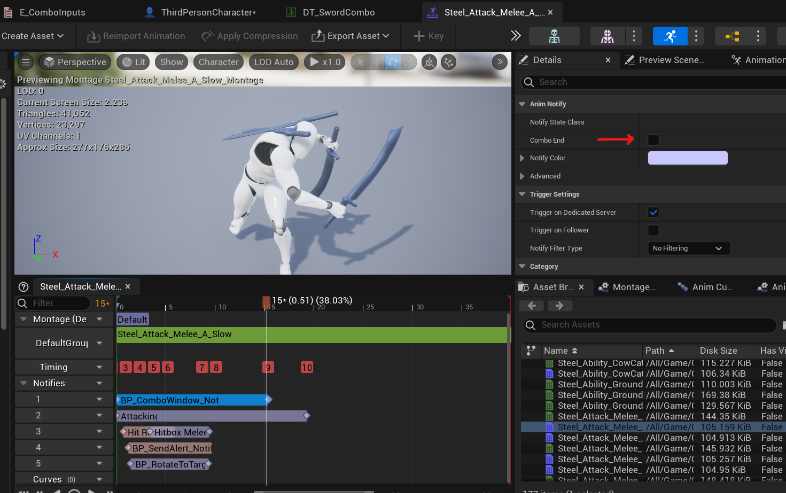 Adding Combo Attacks – BP Systems - Unreal Engine Assets – Wikiful