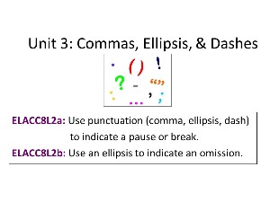 Introduction – Commas, Ellipsis, & Dashes – Wikiful